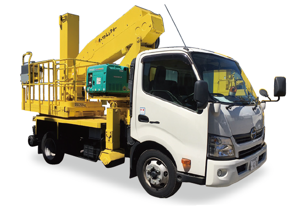 橋梁点検車（BT-110)の商品情報 | オーイタレンタル